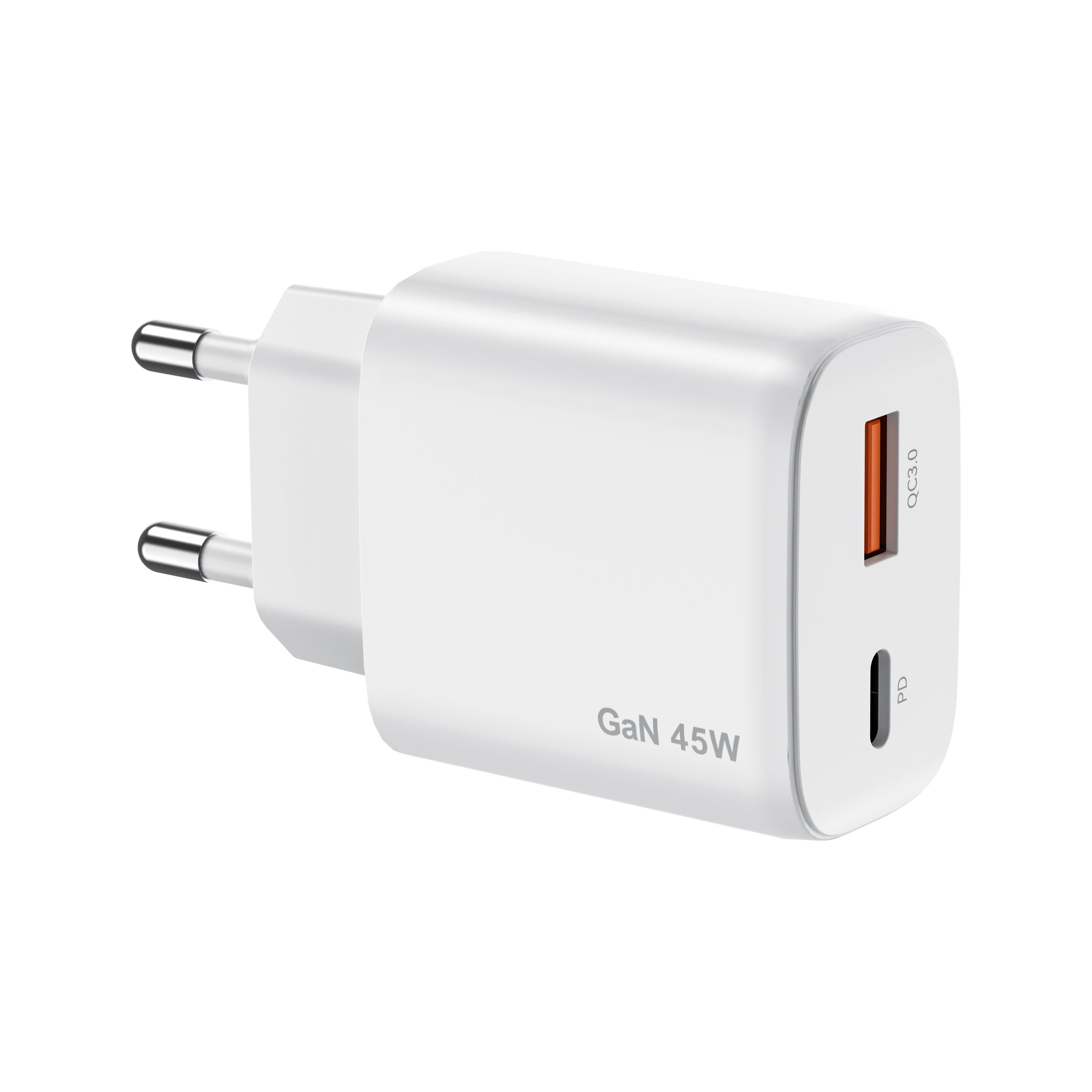 45W A+C Ultra-thin GaN Charger with US, EU, KC Plug - sunnycharger.com